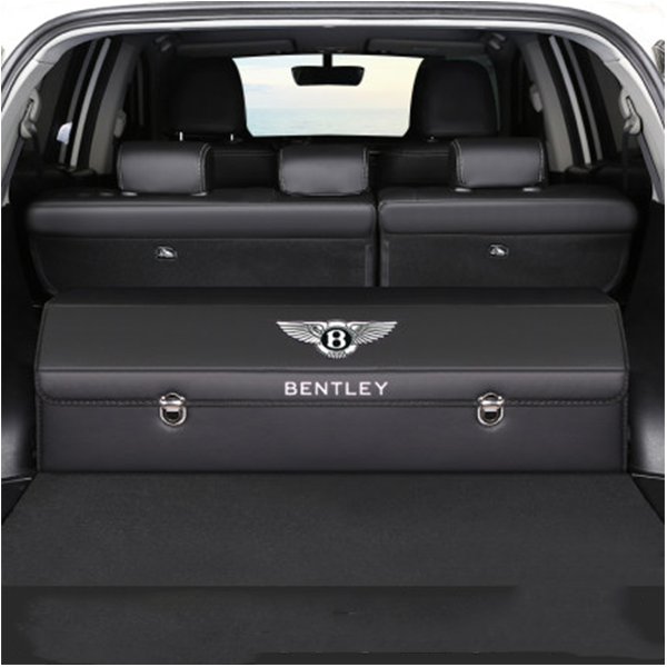 Car Trunk Leather Storage Box