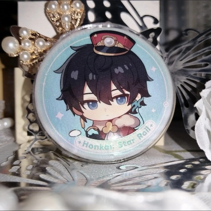 Honkai:Star Rail Aventurines Dan Heng Metal Brooch Pin Badge