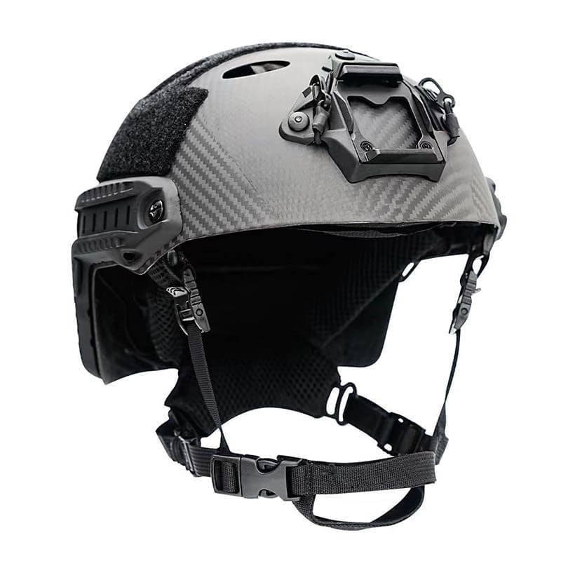 FAST EXFIL Top Opening Carbon Fiber Paratrooper Special Tactical Helmet ...