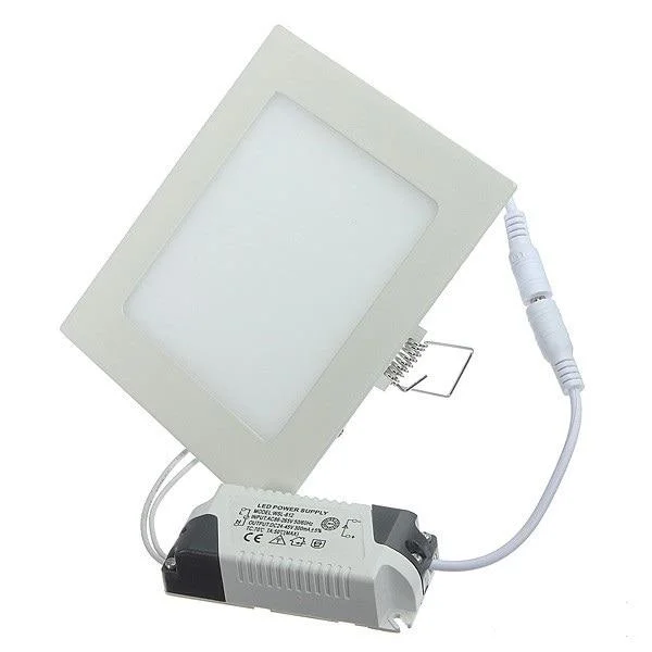 1pc LED Dimmable Panel Light 3W/4W/6W/9W/12W/15W/25W Square Recessed ...