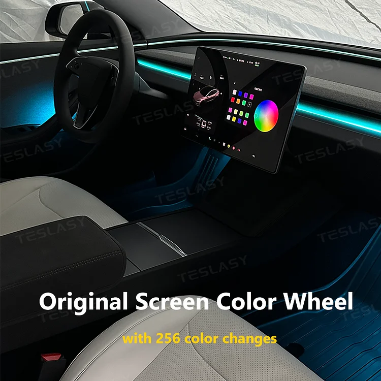 Tesla Model 3 Highland Dynamic RGB Ambient Lighting Upgrade Kit ...