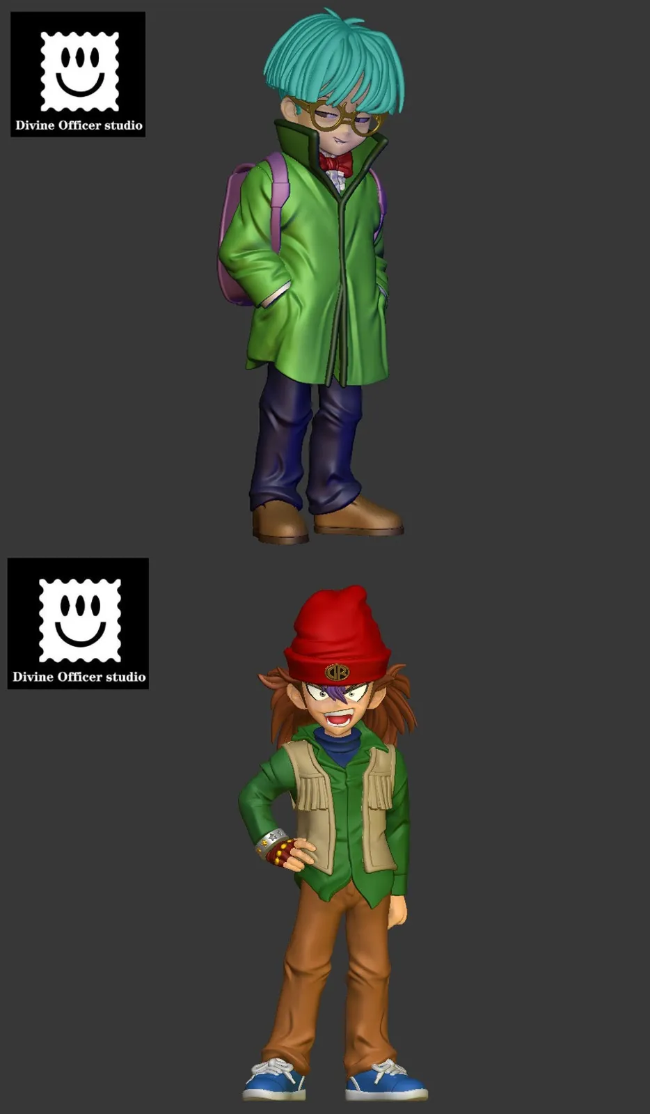 Weevil Underwood & Rex Raptor - Duel Monsters/ Yu-Gi-Oh! Resin Statue ...