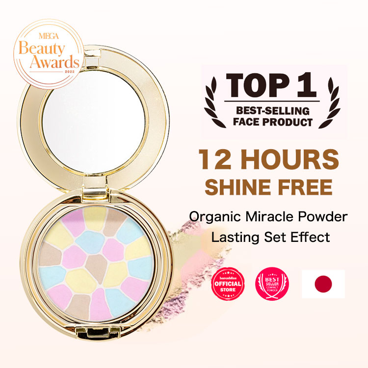 Concealer oil control makeup 3 in 1 face powder