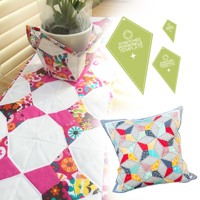 Periwinkle formwork set of 3