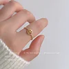 Smiley Face Adjustable Ring