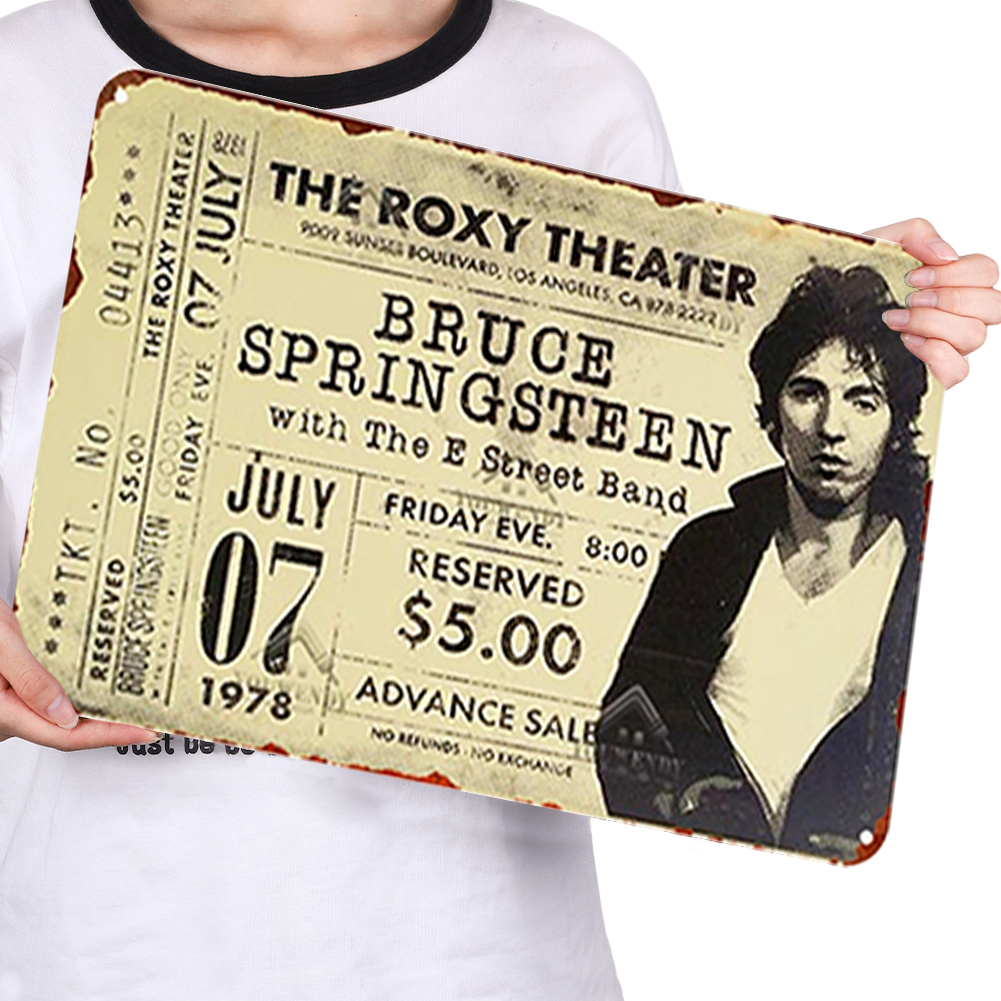 [Big Size]Bruce Springsteen - Vintage Metal Signs - 30*40cm - Music