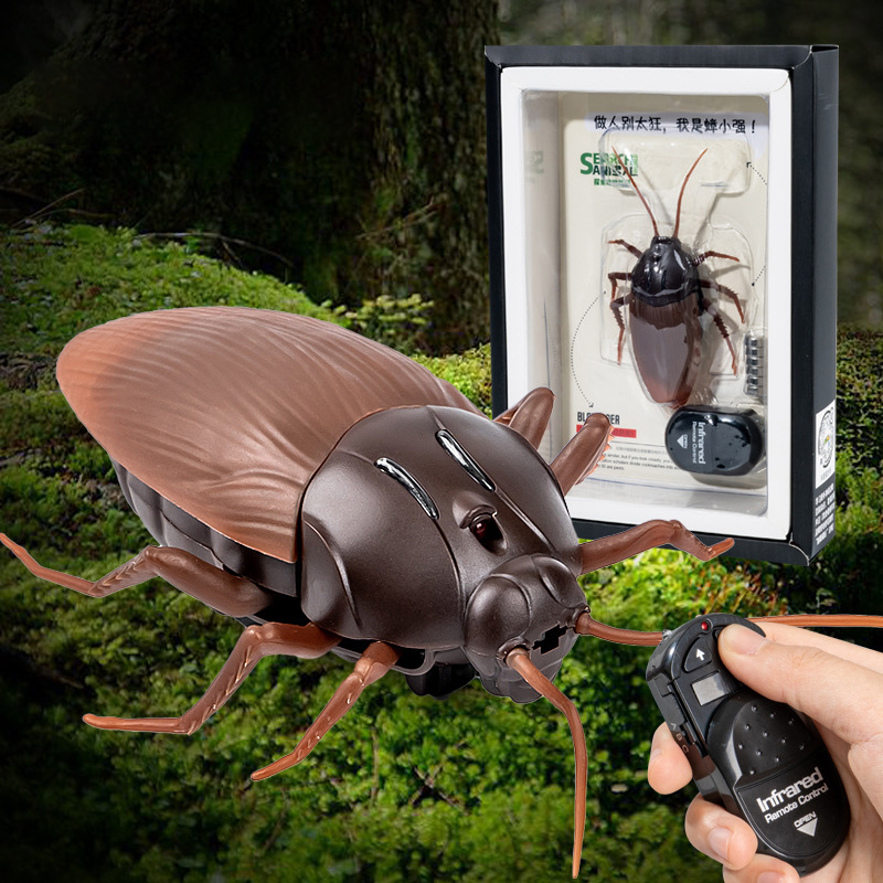 Infrared Remote Control Electric Simulation Induction Cockroach Spider ...