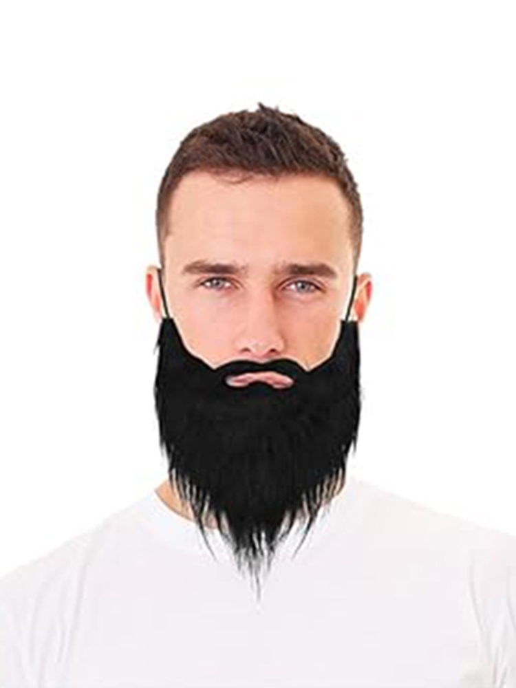 Realistic Fake Beard for Parties & Halloween | White Santa Beard ...