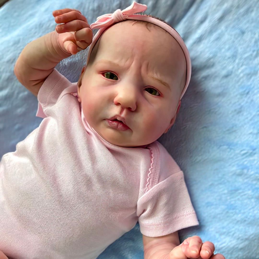 19'' Handmade Reborn Babies Liberty Soft Touch Cloth Body