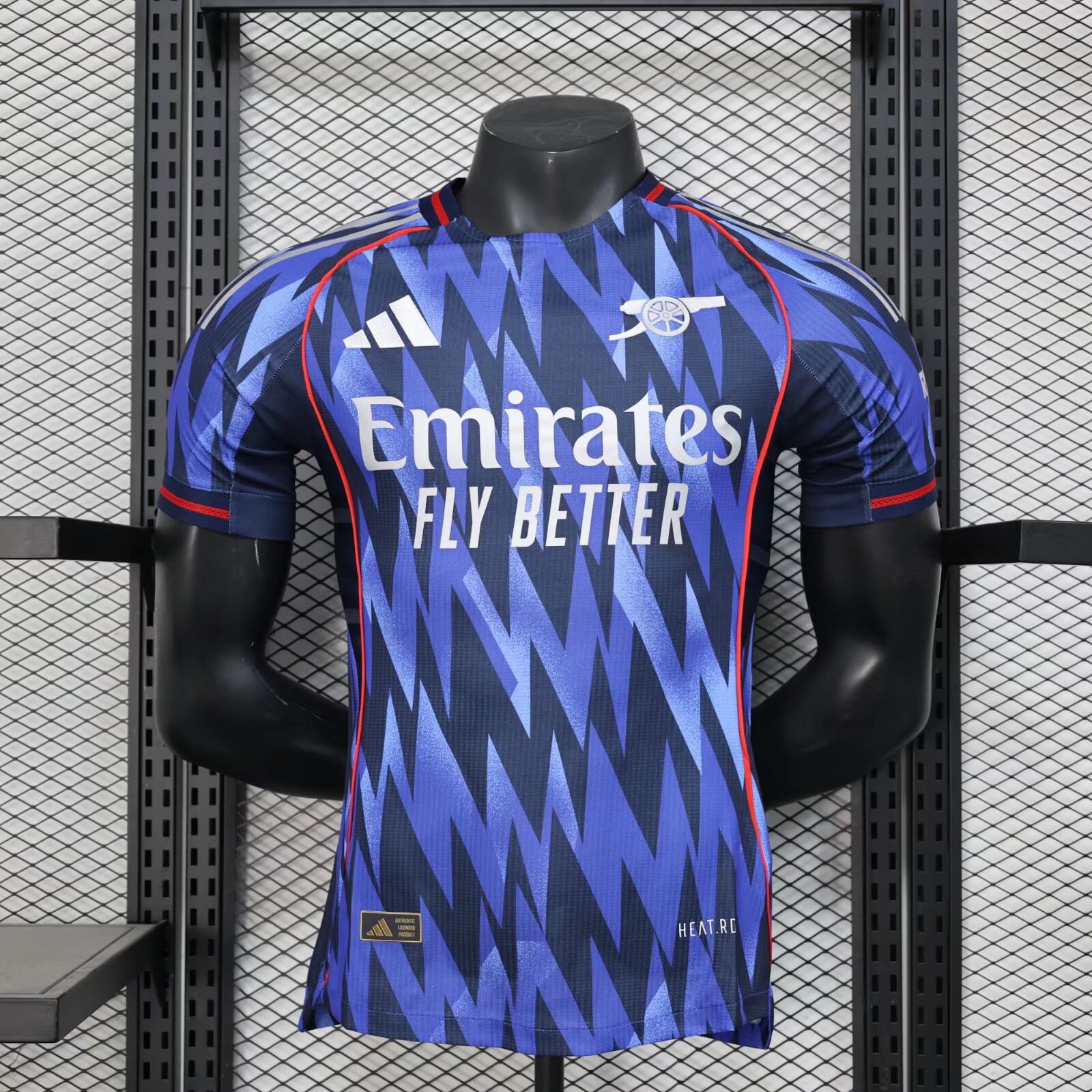 Arsenal Blue Jersey 2025-26 New Season - Player Edition