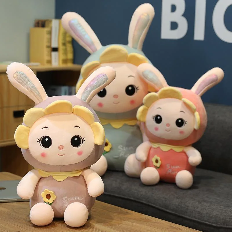 Sunflower Rabbit Plush