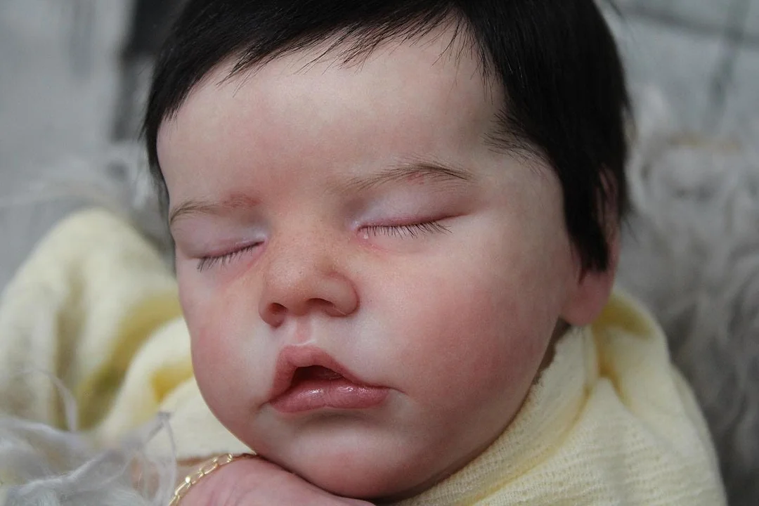 Basil Movable & Washable Fully Squishy Baby Girl That Look Like a Real Baby