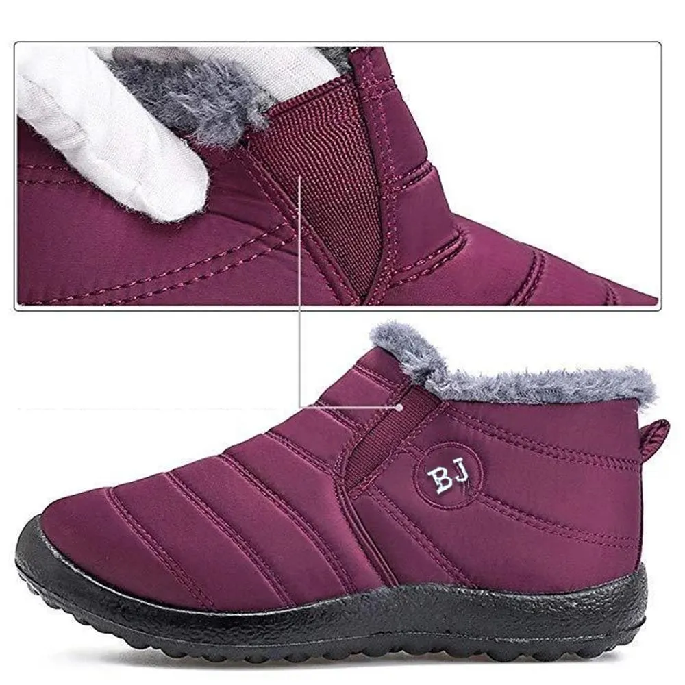 Gioiacombo™ Nuove scarpe invernali in cotone impermeabile da neve calda ...