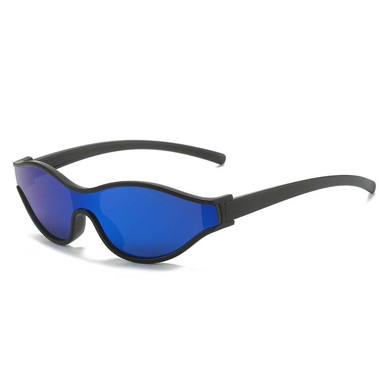Small Frame One Piece Sunglasses Women For Men 2023 Trend Brand Luxury ...