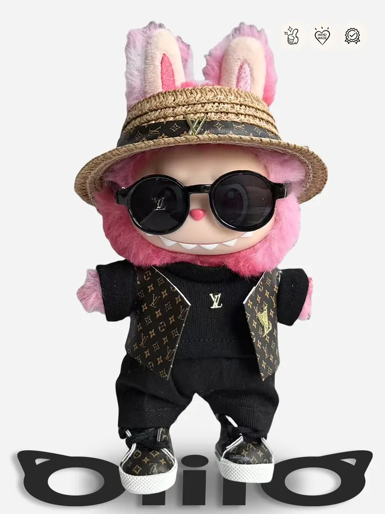 LABUBU Clothes LV Caramel Vest