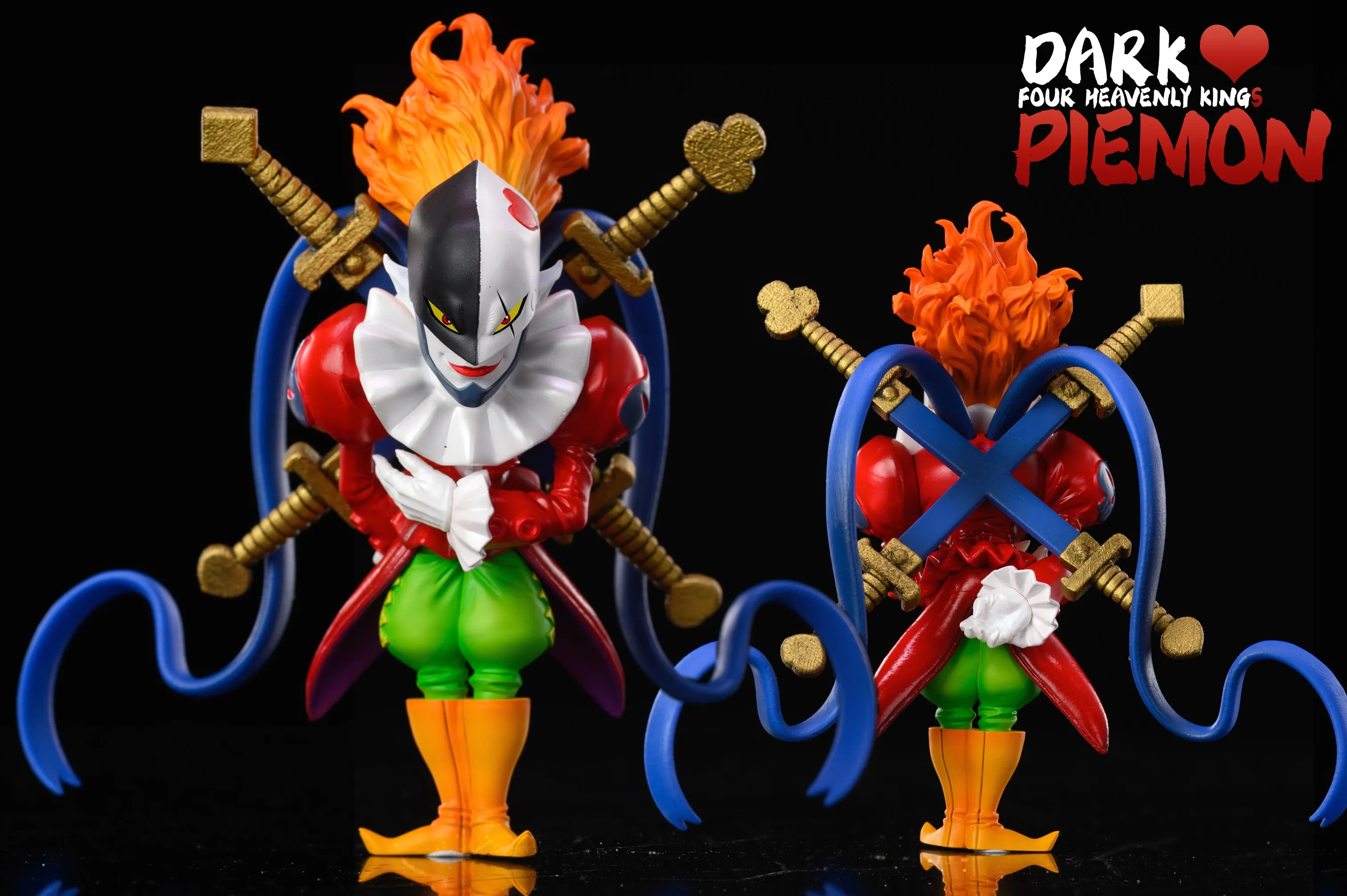 WCF Scale Dark Four Heavenly Kings Series 001 Piemon - Digimon Resin ...