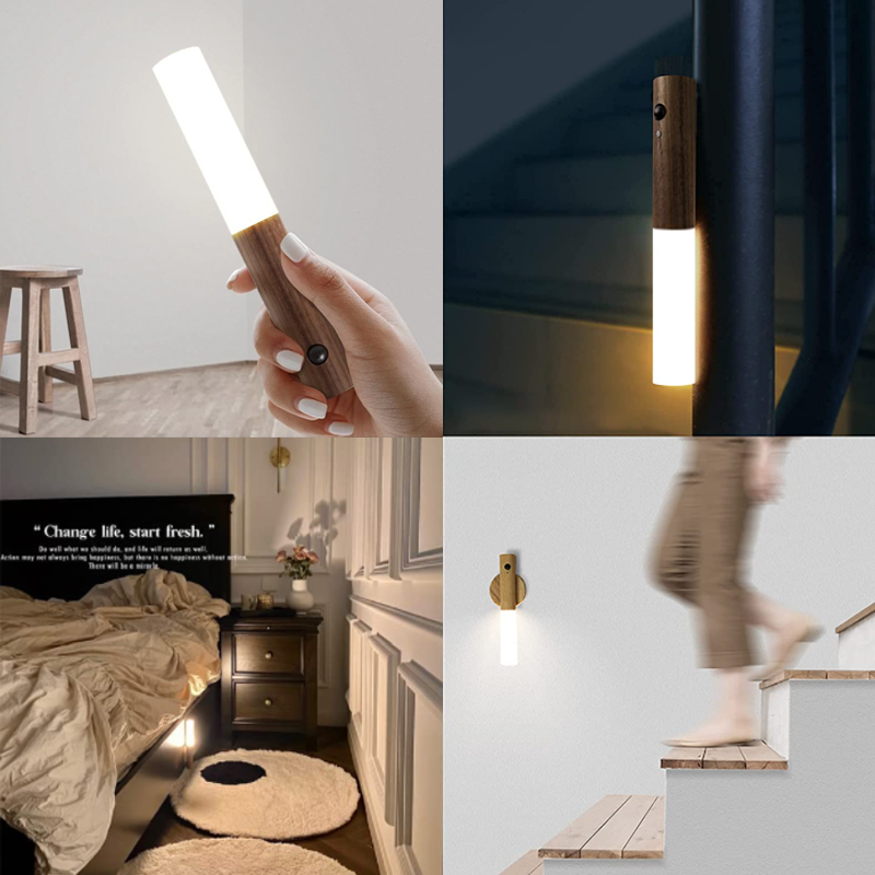 Motion Sensor Night Light - Hand-held Portable & Magnetic Smart LED ...