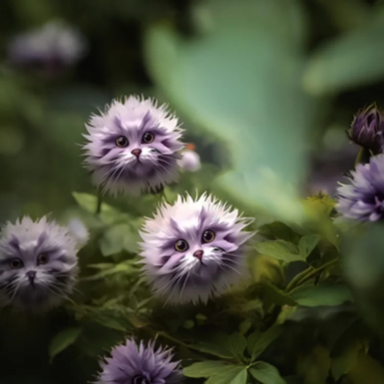 Amazing Purple Tiger face flower Seeds
