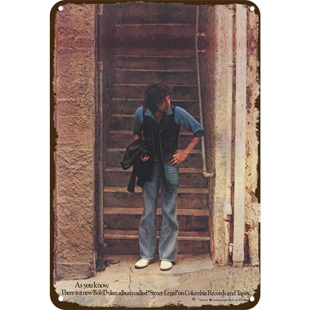 Bob Dylan - Metal Tin Signs(12*16Inch)
