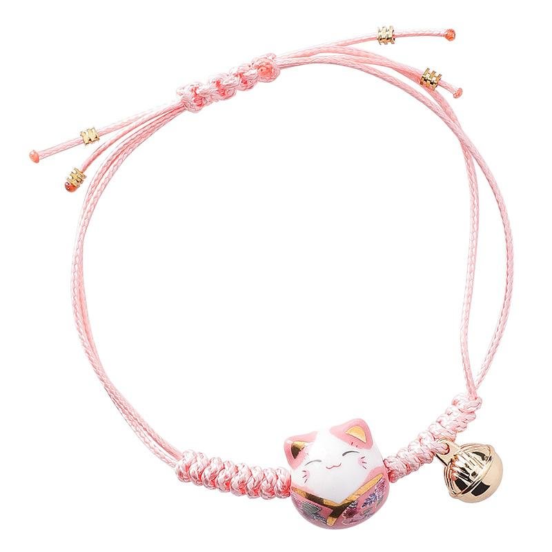 Cute Ceramic Cat Bracelet