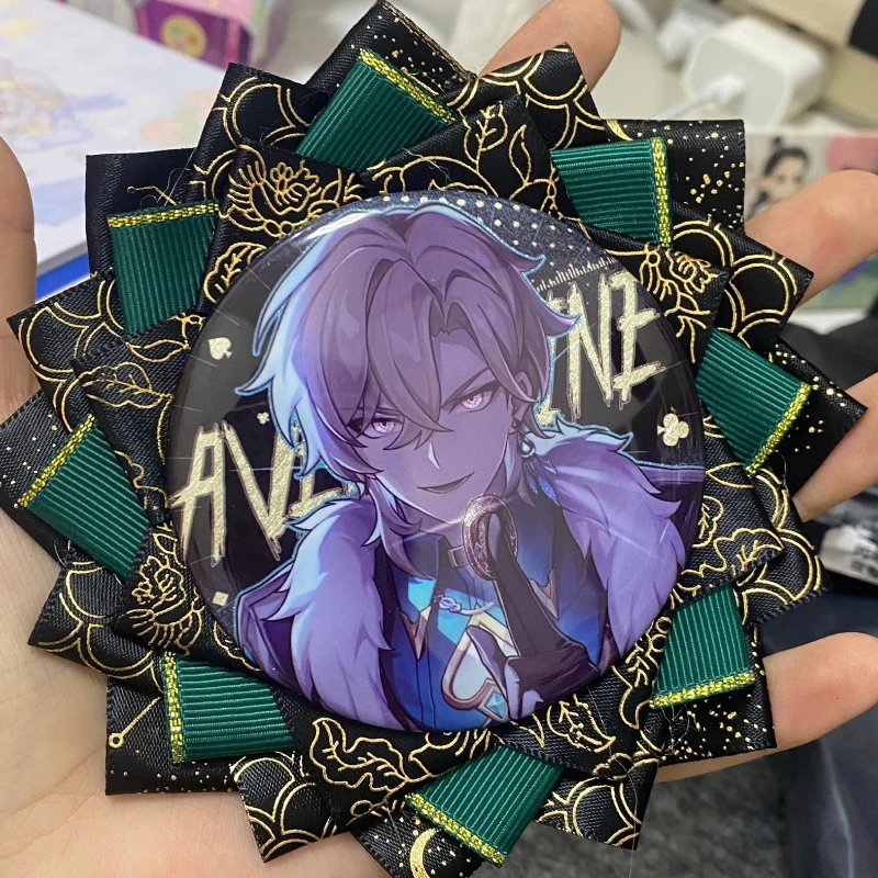 Honkai:Star Rail Concerts Aventurine Double Flash Badge 75mm