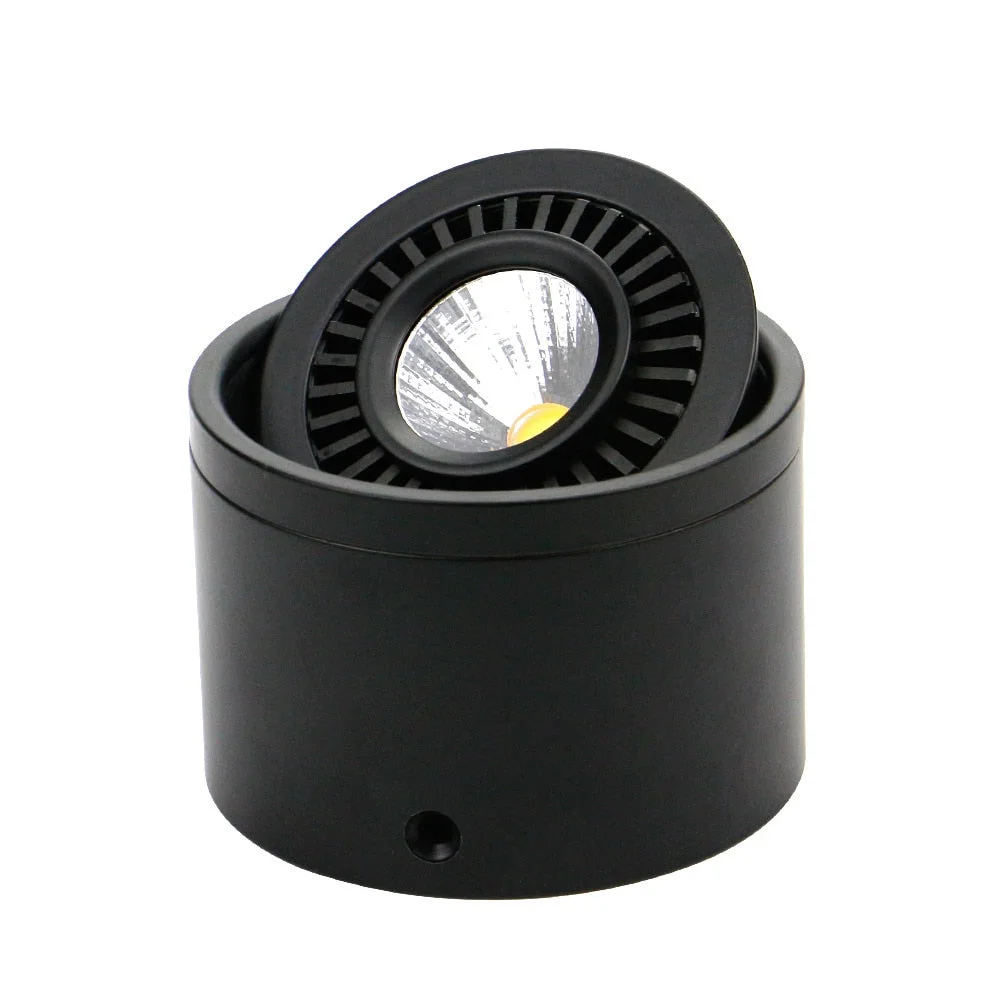 Angle Adjustable Dimmable Surface Mounted Downlight Ceiling Lamp 5W 7W ...