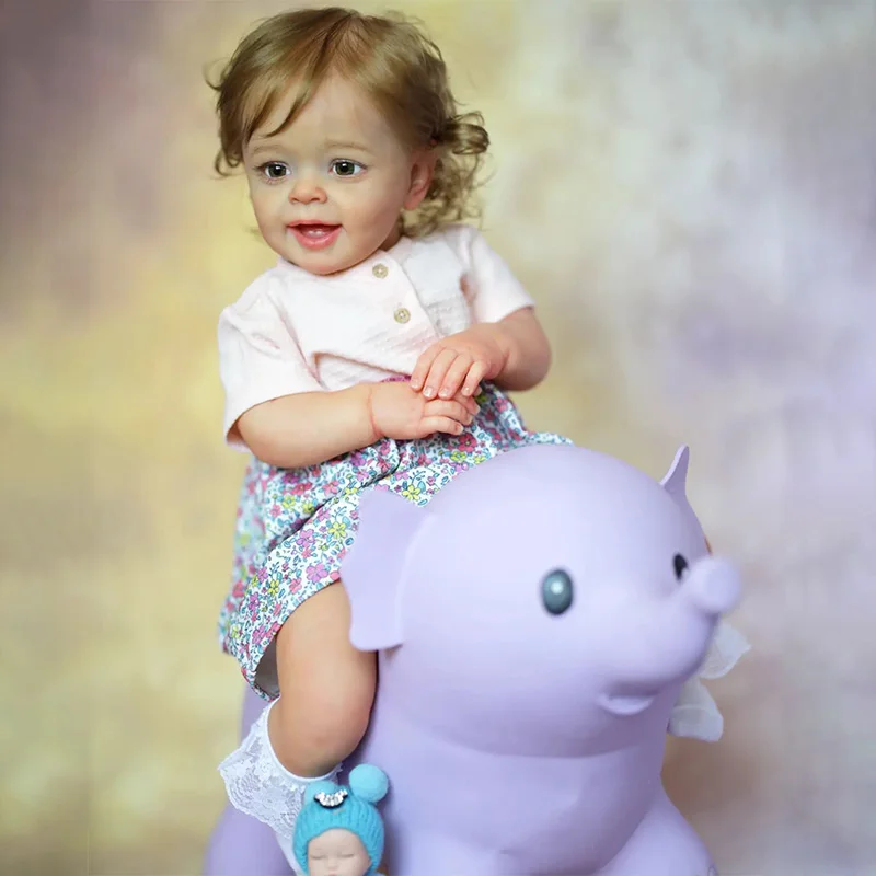 20'' Real Weighted Reborns Toddler Baby Girl Cecilia, Cute Realistic ...
