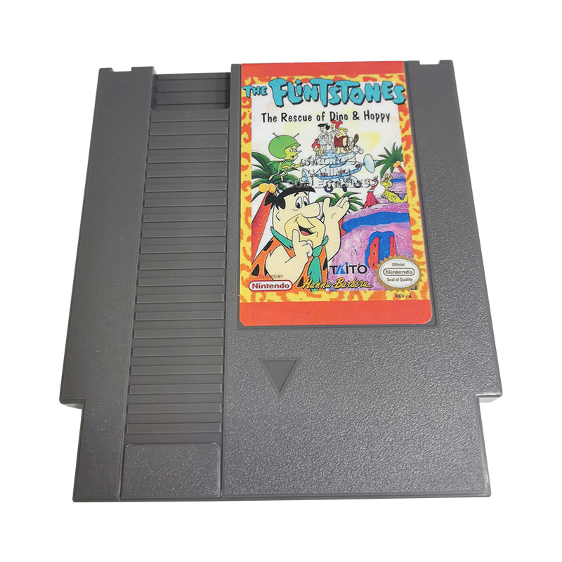 8 Bit NES Game Card - The Flintstones: The Rescue of Dino & Hoppy - NES ...