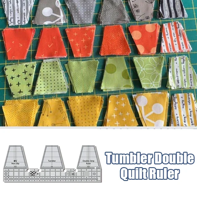 Tumbler Double Strip Ruler