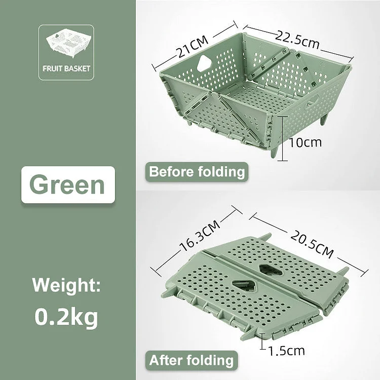 🔥Foldable Basket For Storage and Draining