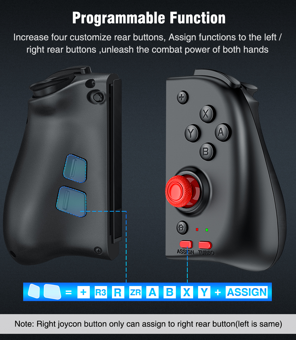 Hori Nintendo Switch Split Pad Pro (Red) Ergonomic Controller for ...