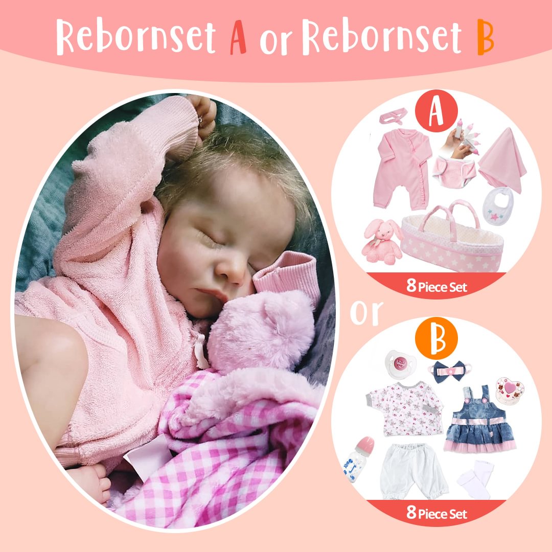 12 '' Real Lifelike Soft Vinyl Reborn Baby Doll Named Anna