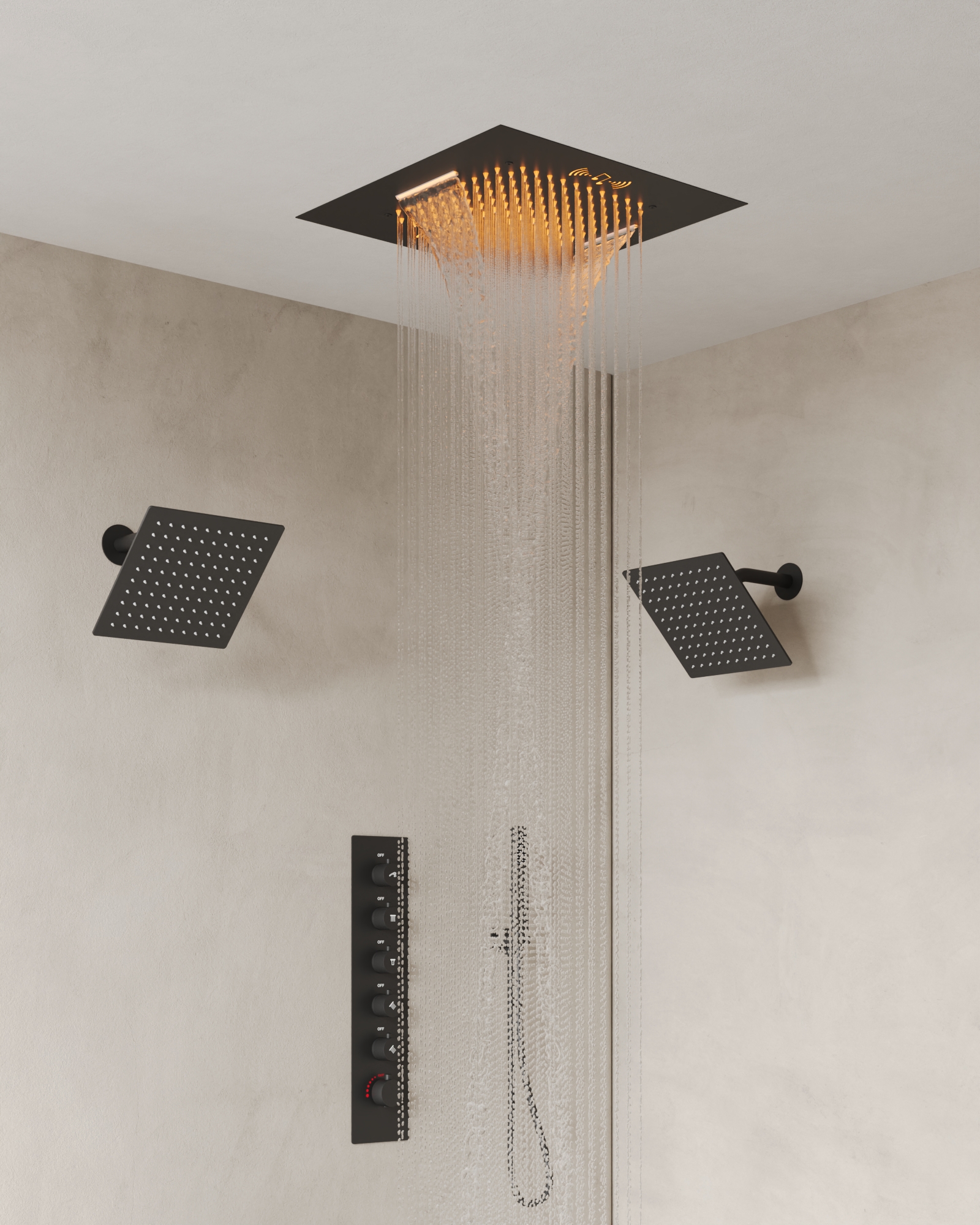 Shower System | Modern Elegance by EVERSTEIN