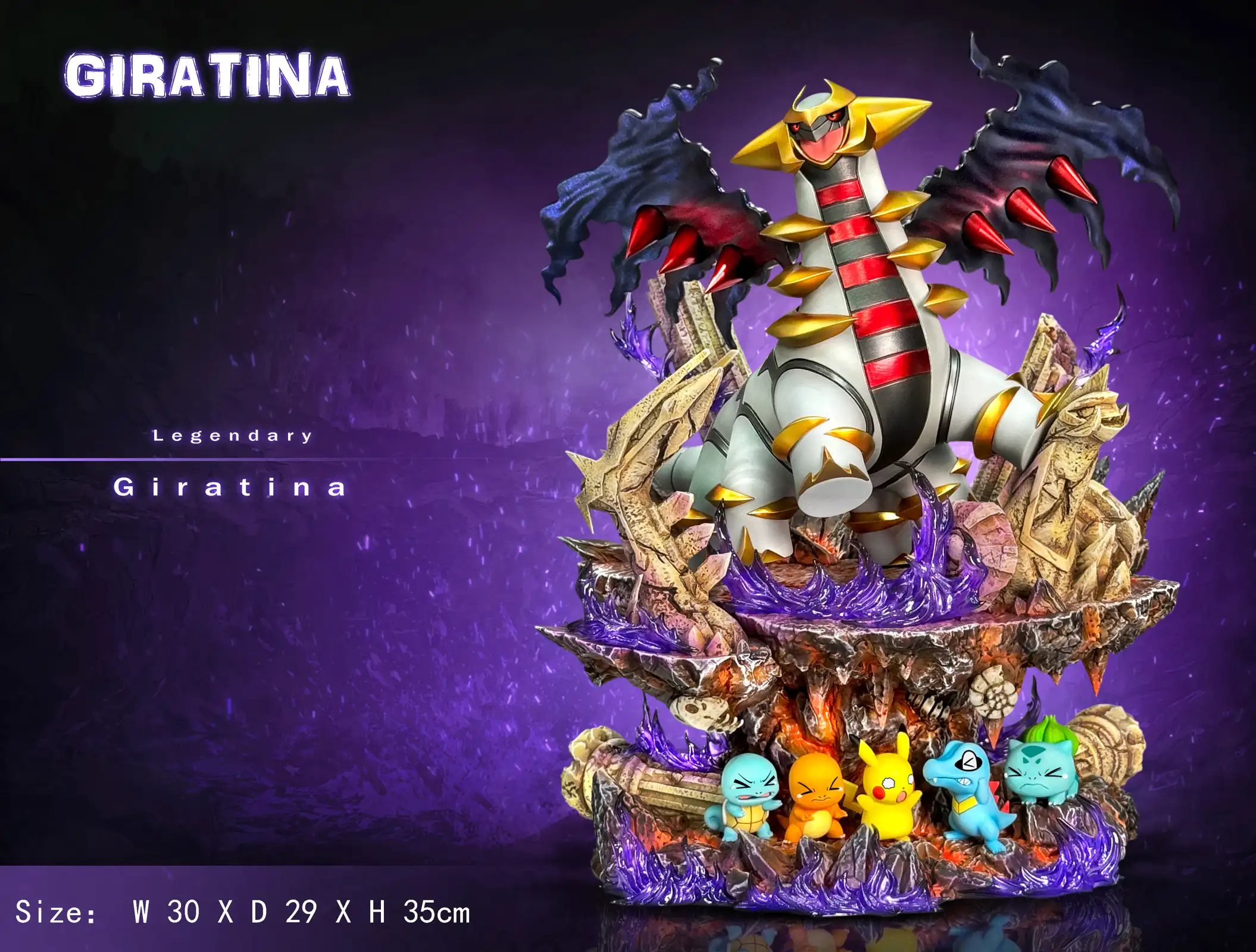 Giratina's Deterrence - Pokemon Resin Statue - PPAP Studios