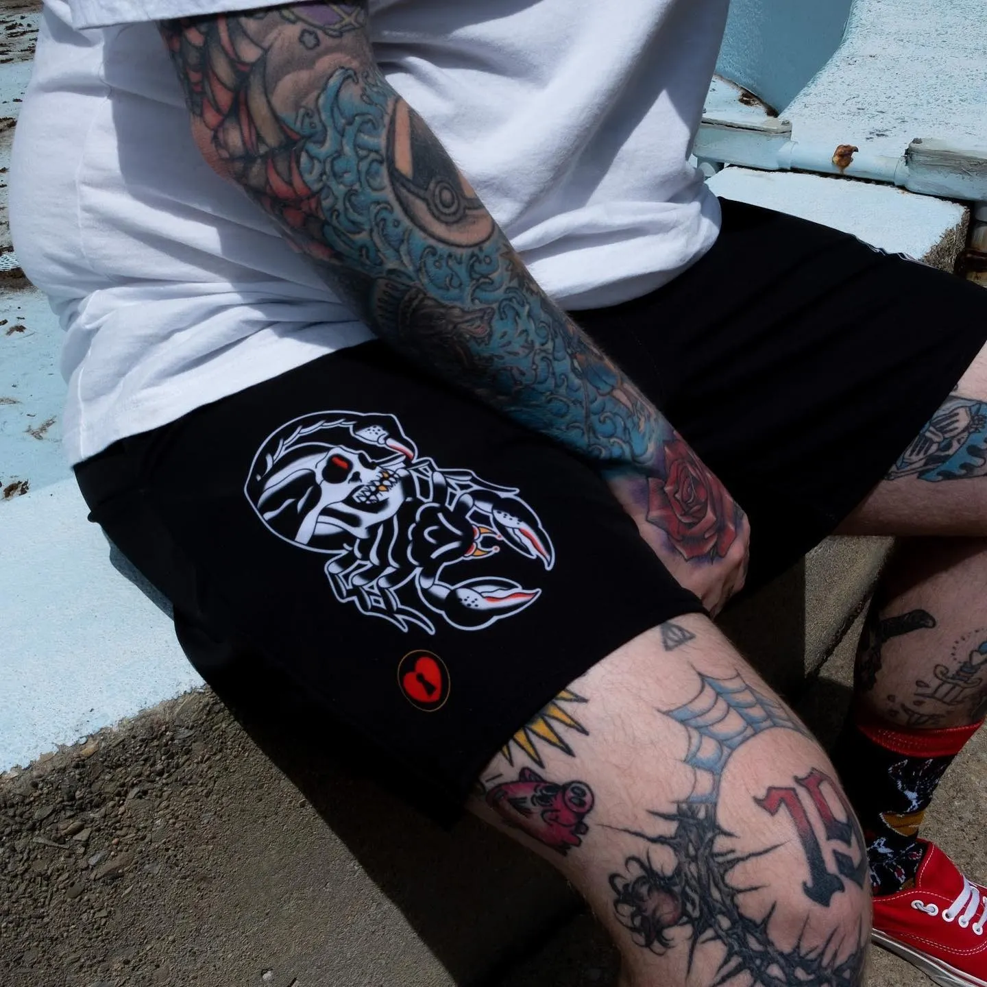 Scorpion Tattoo Men's Shorts