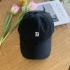 LETTER EMBROIDERED BASEBALL CAP