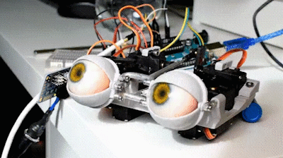 Animatronic Eyes Kit for Arduino Bionic Robot SG90 Servo Joystick ...