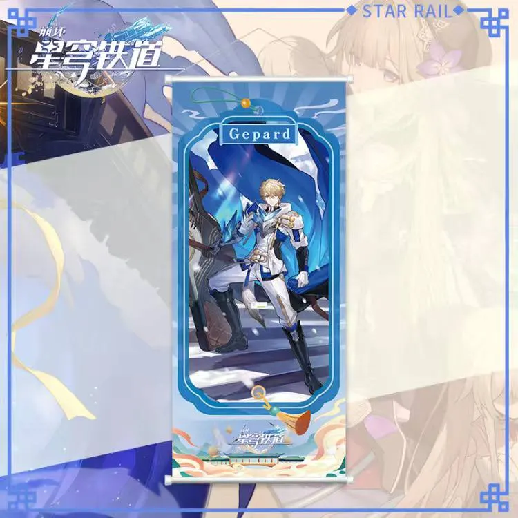 HSR Characters Wall Scroll