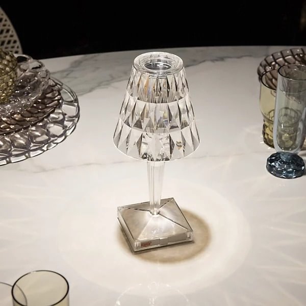 Crystal Diamond Table Lamp-Create Romantic Atmosphere
