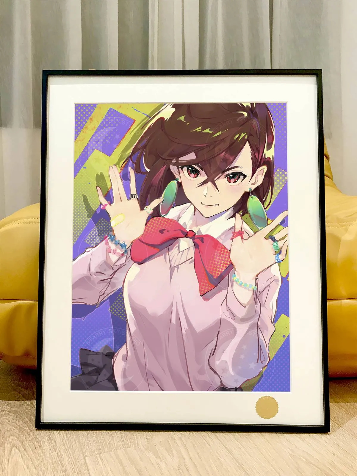 Momo Ayas Wall Art: Unique and Striking Decor for Fans | AnimeArtHub