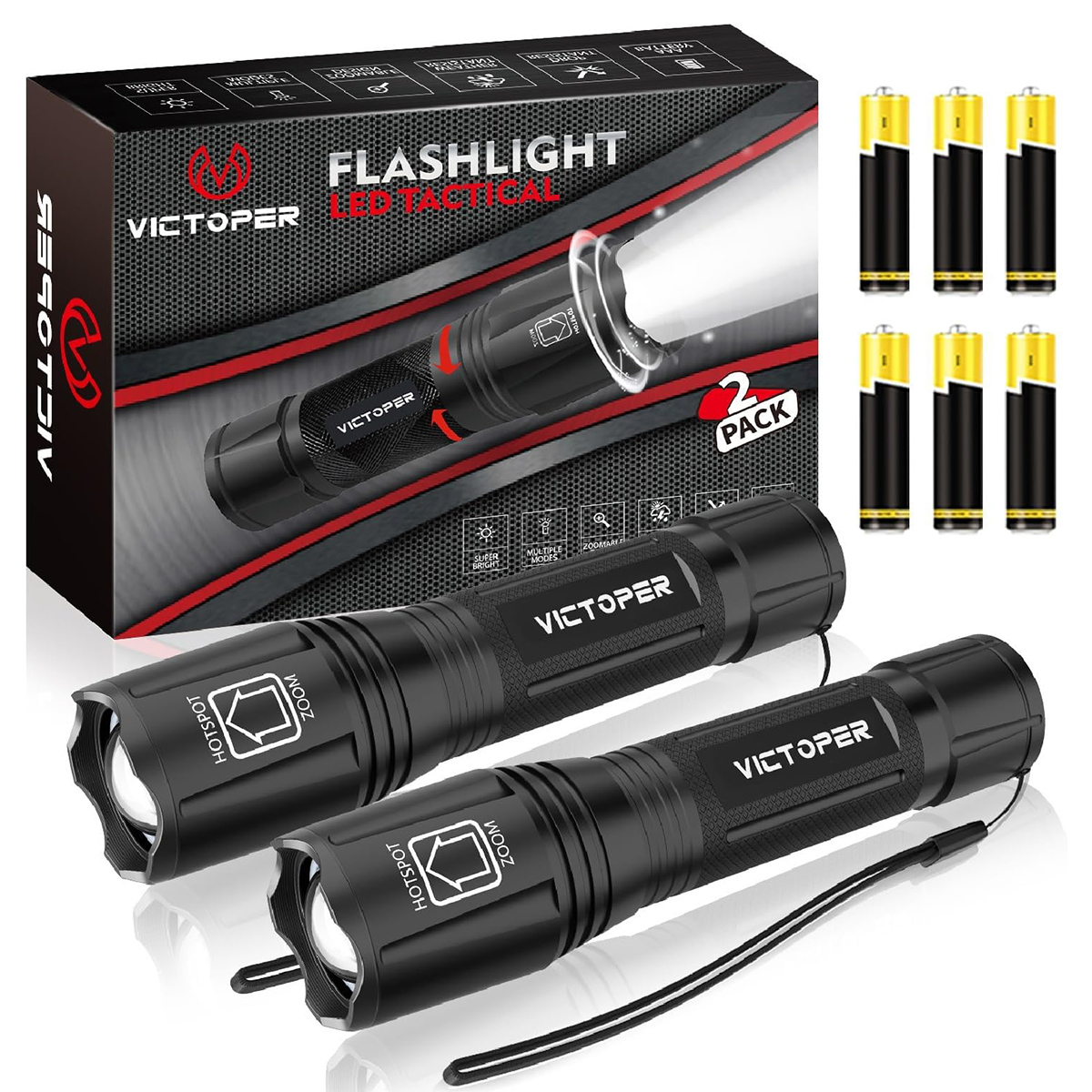 Victoper Official Store - Head Torch | Flashlight | Bike Light