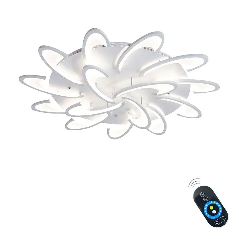 Modern LED Ceiling Light For Living Room Lamp With Remote Control ...