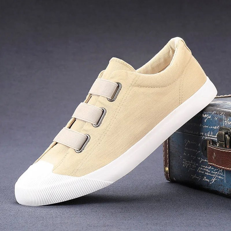 YITU New Men's Vulcanized Shoes 2020 Fashion Men Canvas Shoes Loafers ...