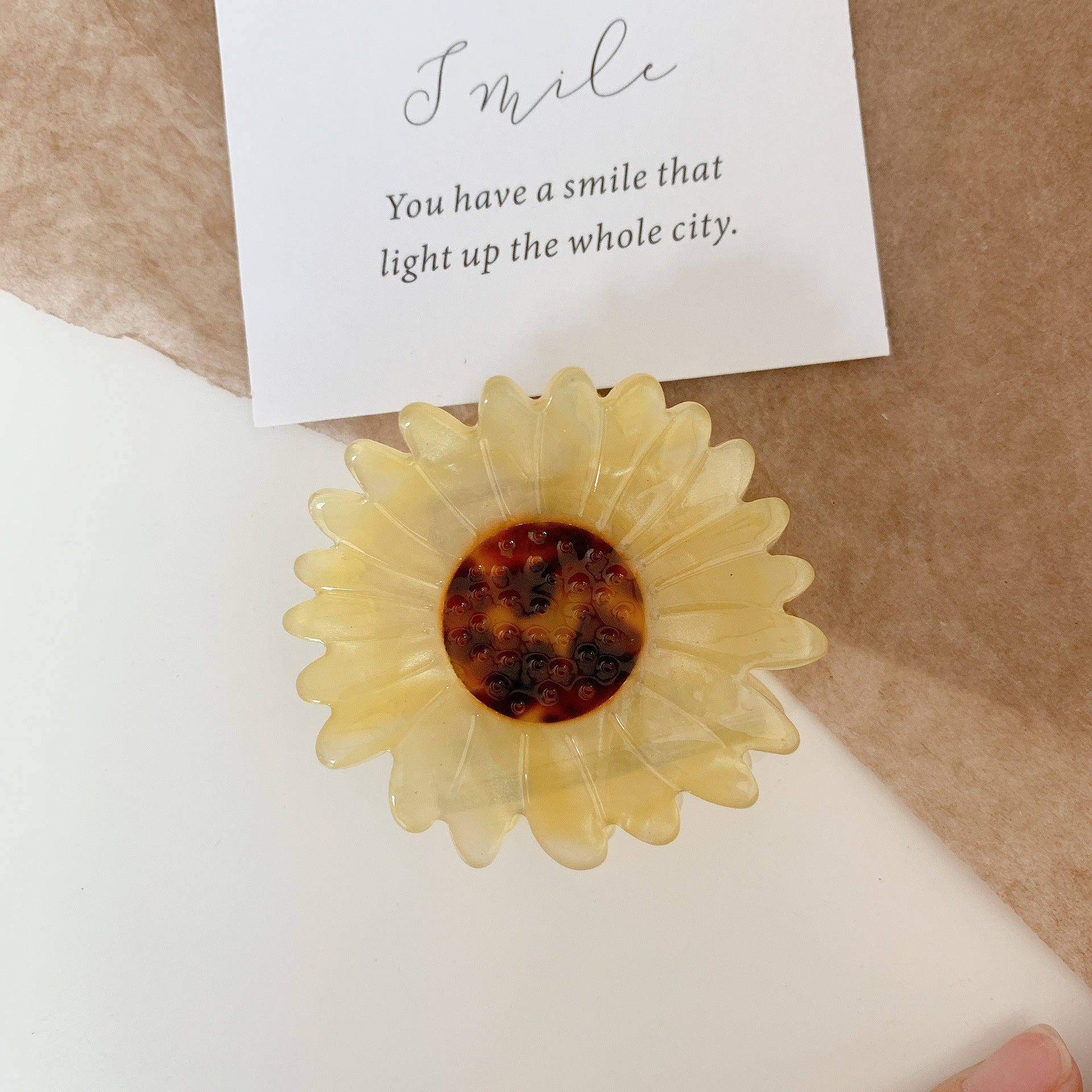 Sunflower Hair Clip - Ladylim