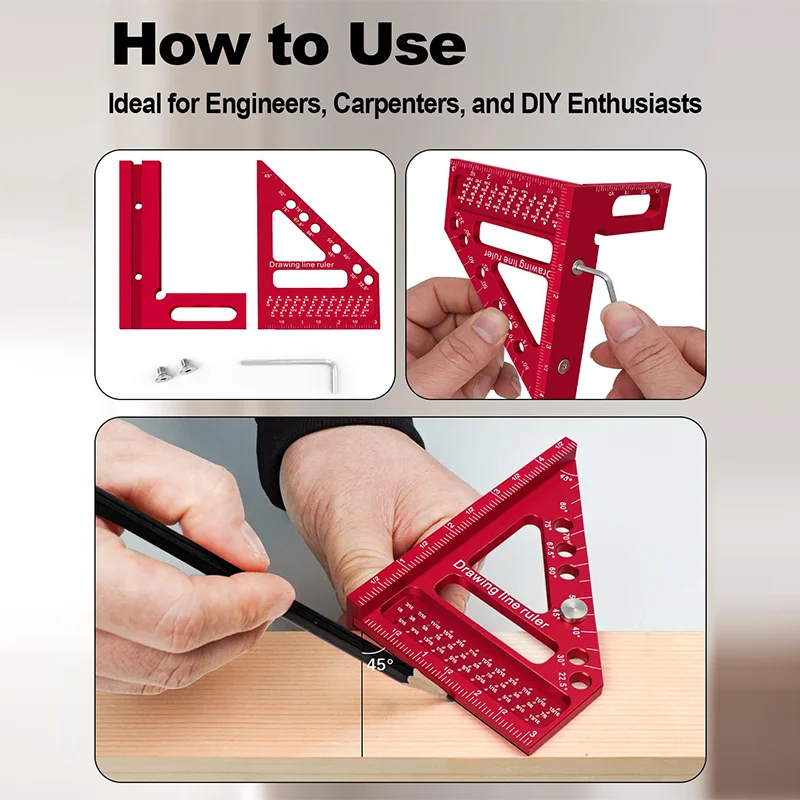 SAKER® 3D Multi-Function Ruler