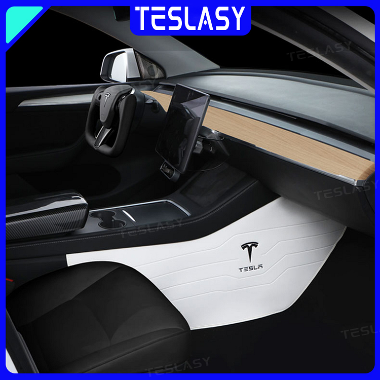 TESLASY Model 3/Y/Model 3 Highland Center Console Nappa Leather Side ...