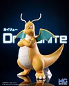 1/20 & 1/8 Scale World Zukan Dragonite - Pokemon Resin Statue - MG Studios