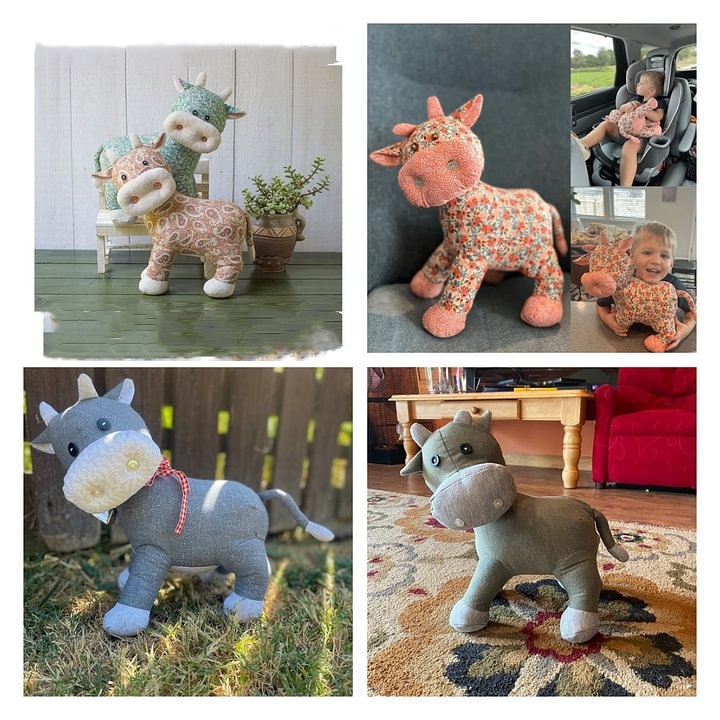 Memory Cow Template Set - With Instructions