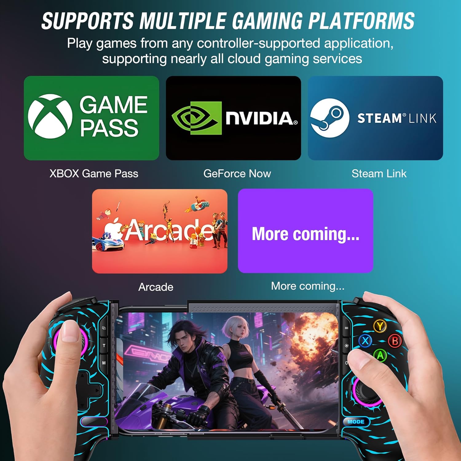 CYOYPPY Mobile Game Controller for iPhone/Android,Phone Gaming ...