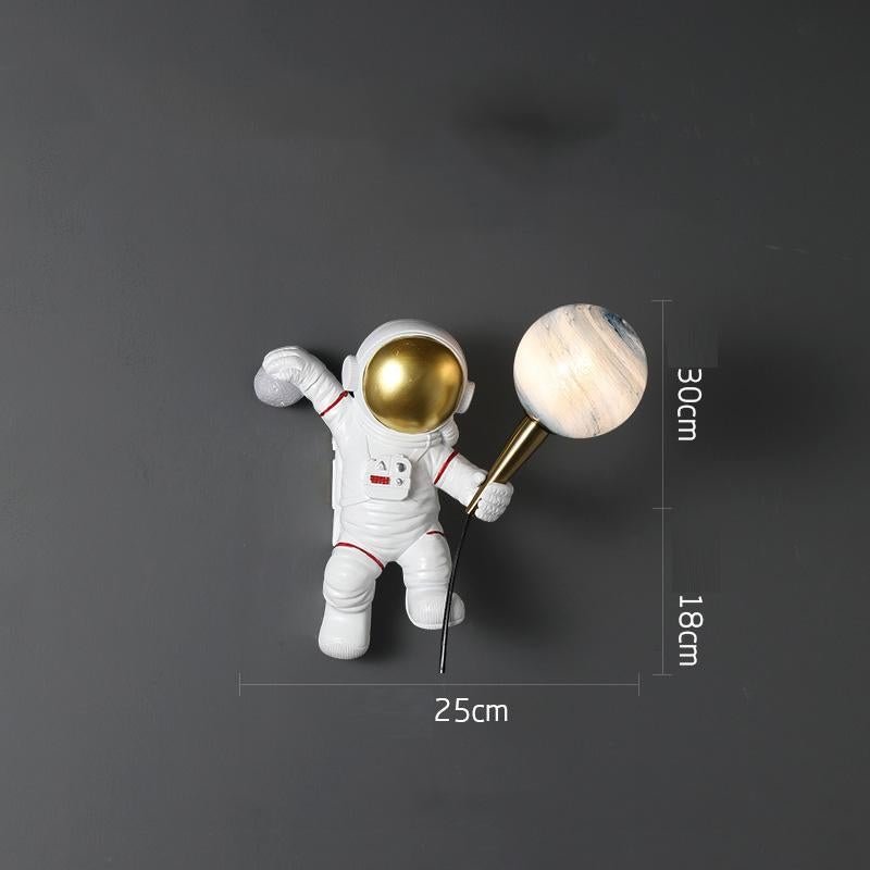 Astronaut Table Lamp Creative Small Night Lamp Moon Decorated Astronaut ...